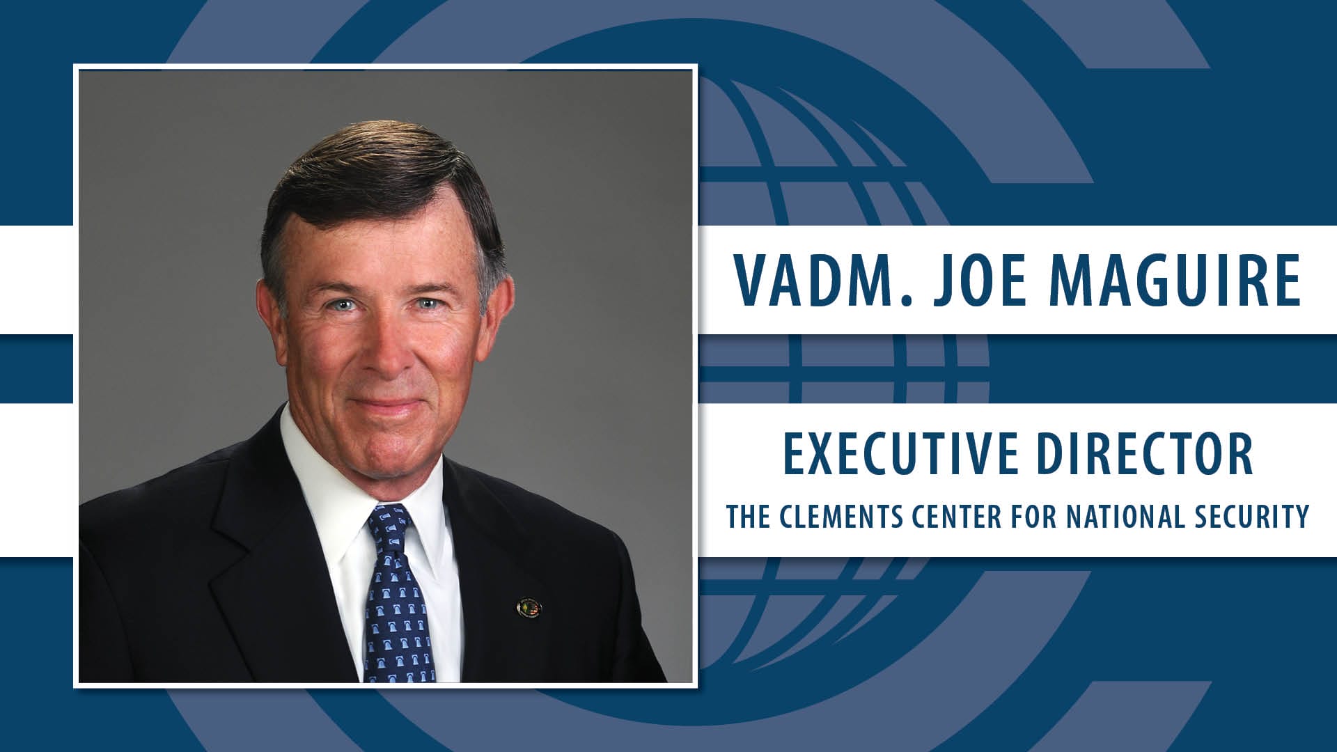 The Clements Center welcomes Vice Admiral (Ret.) Joe Maguire as ...